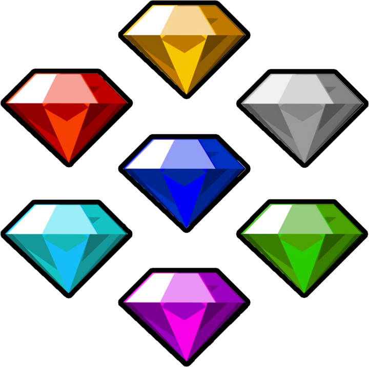 Chaos Emeralds Sonic The Hedgehog